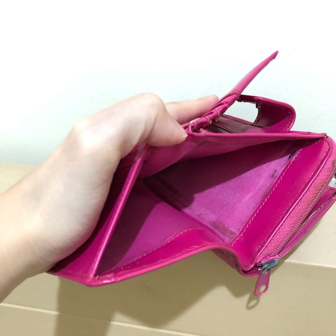 Original Sui Sui Pink Fold Wallet | Dompet Lipat Merah Muda, Barang ...