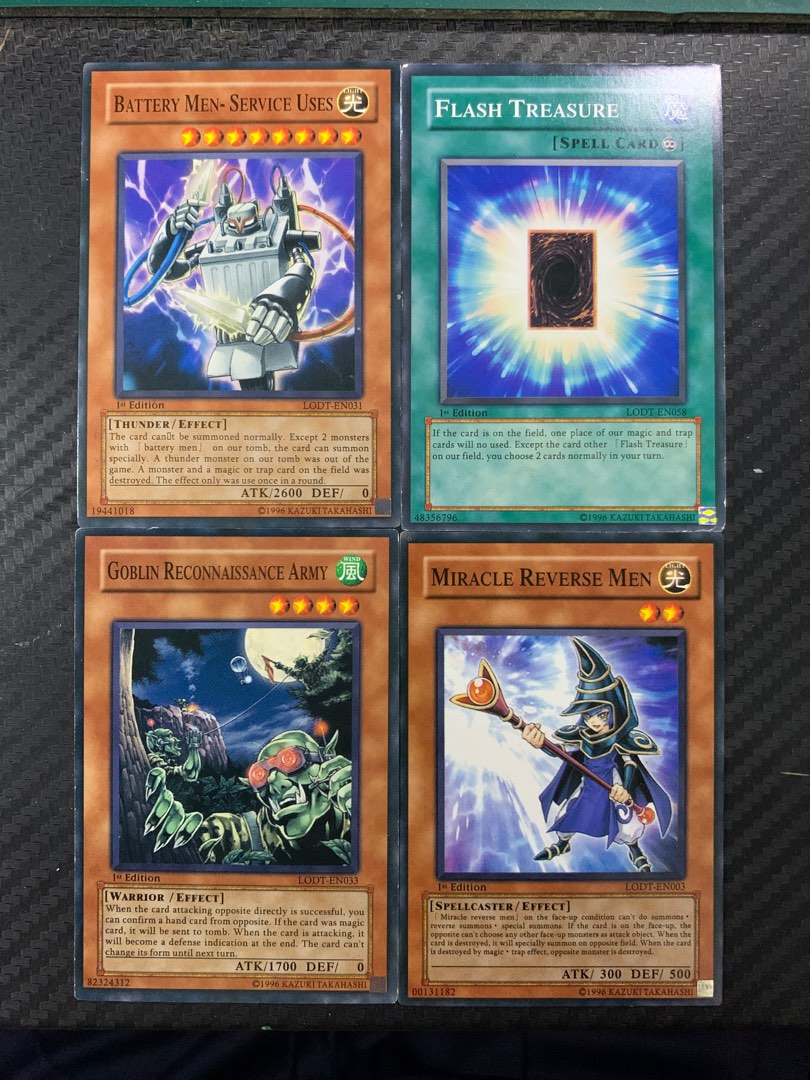 Original Yugioh Cards (4 pieces), Hobbies & Toys, Toys & Games on Carousell