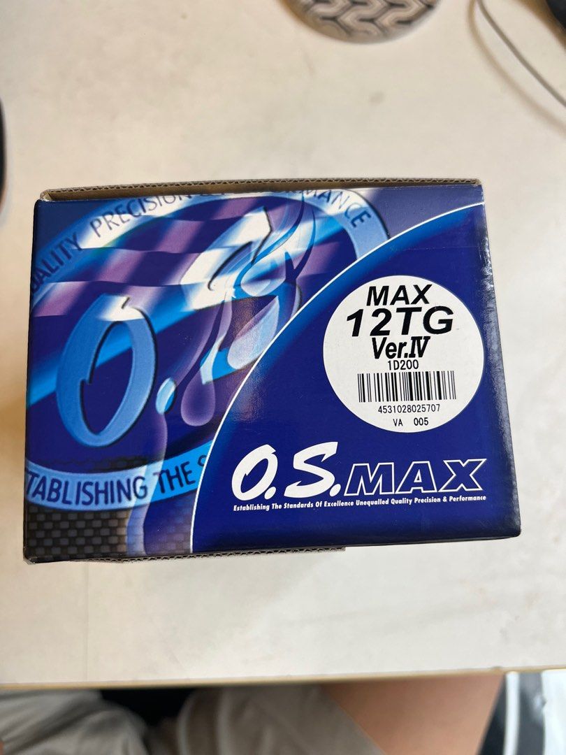 OS Max 12TG Ver.IV engine only, Hobbies & Toys, Toys & Games on Carousell