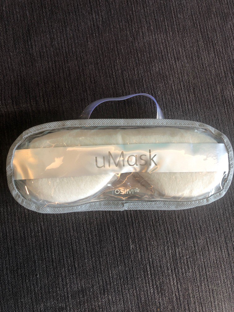 Osim uMask eye massager, Health & Nutrition, Massage Devices on Carousell