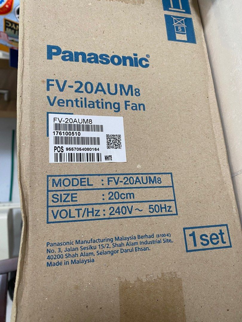 Panasonic ventilation fan FA-20AUM8, Furniture & Home Living, Bathroom & Kitchen Fixtures on ...