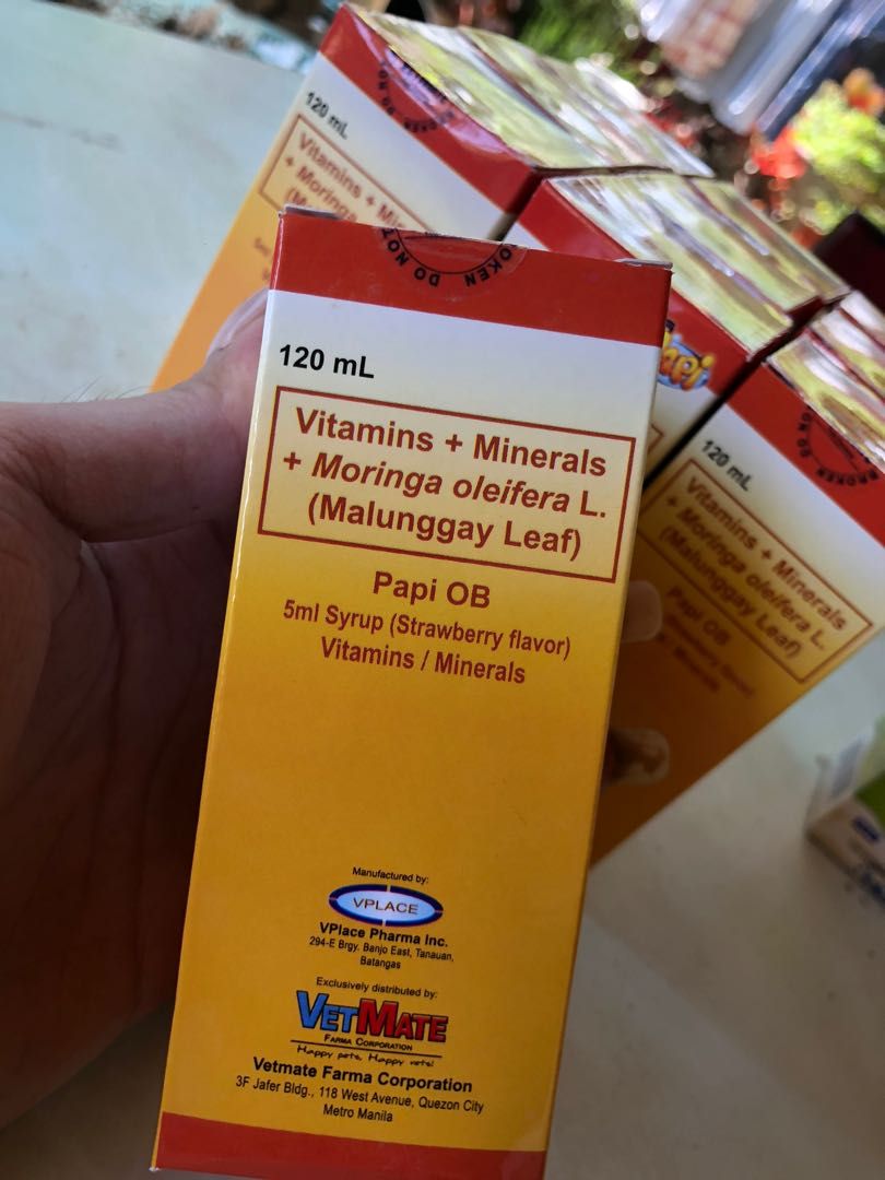 Papi OB vitamins pre/post natal dog vitamins, Pet Supplies, Pet Food on ...