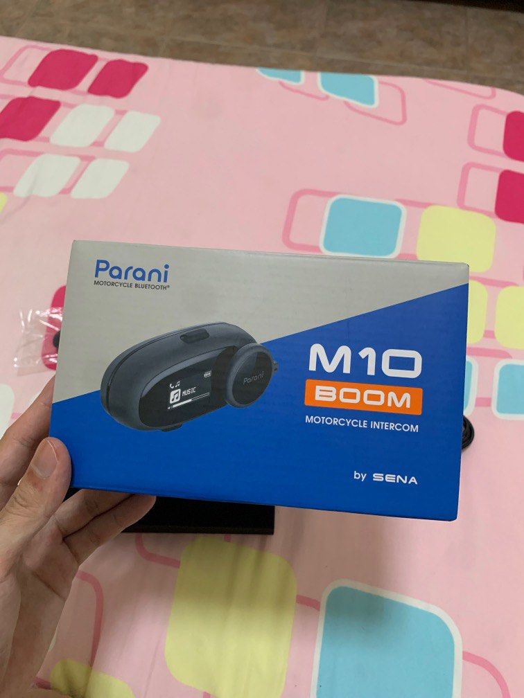 Parani M10 motorcycle intercom, Motorcycles, Motorcycle Accessories on ...