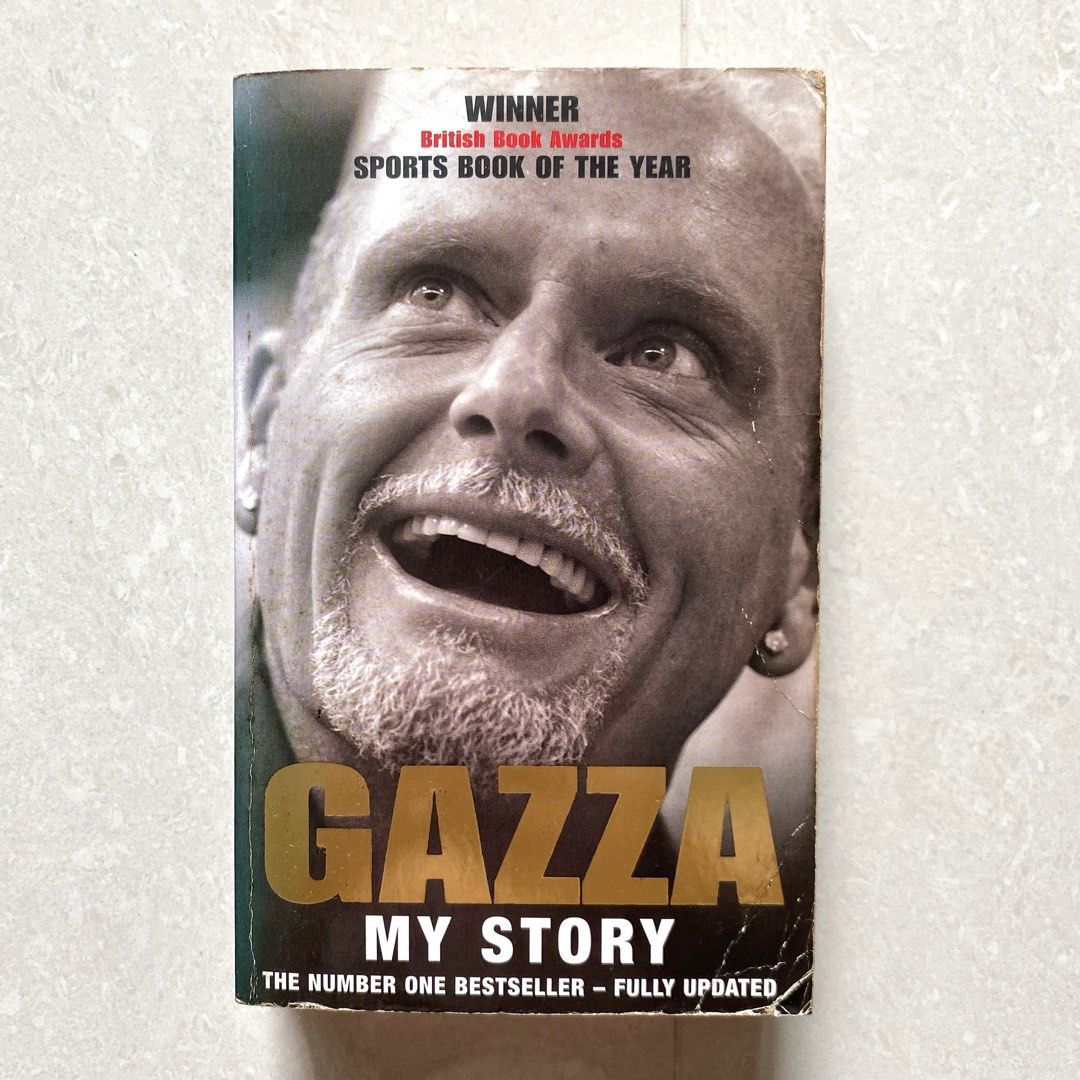 Paul Gascoigne GAZZA My Story, Hobbies & Toys, Books & Magazines ...