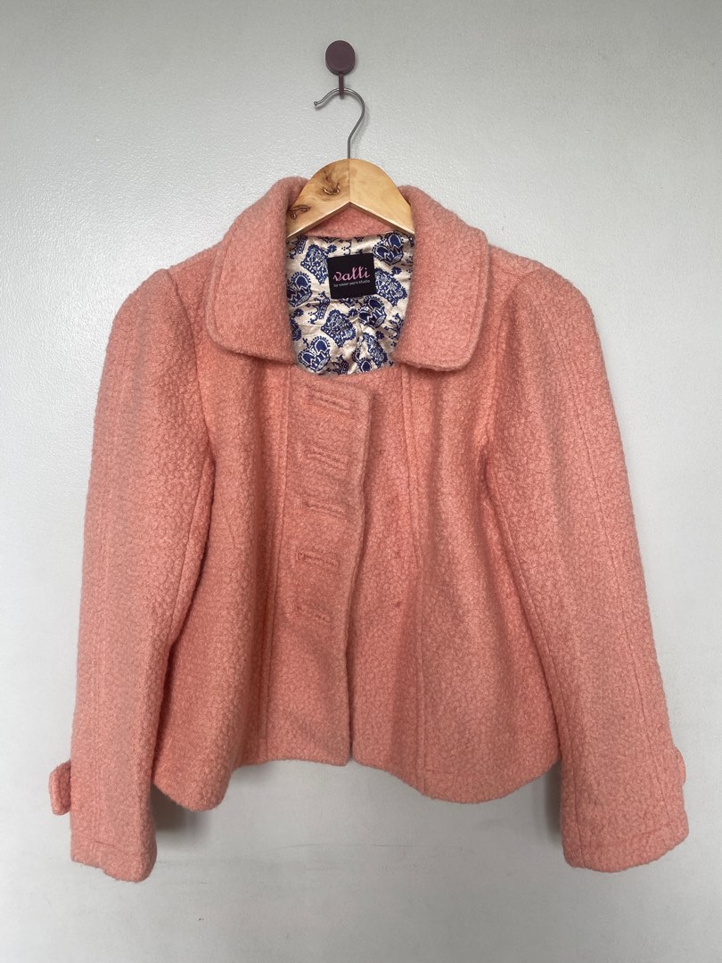 Peach Coat on Carousell