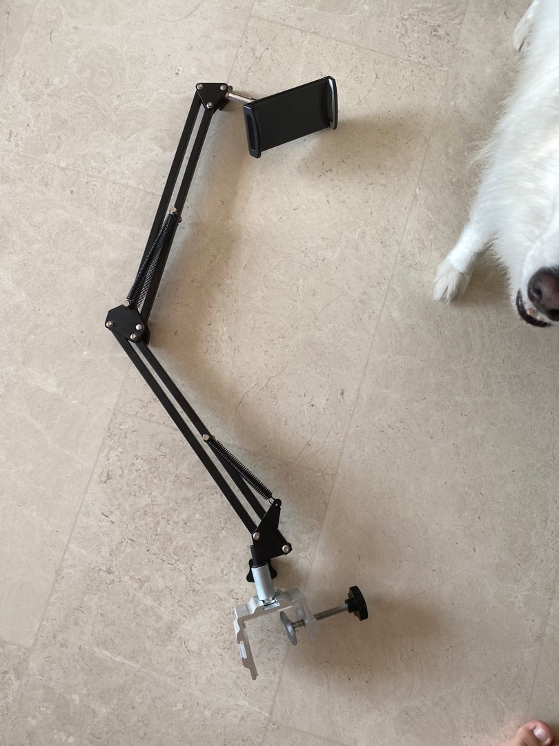 Flexible Adiustable Phone Holder Stand Articulating Arm Mount Table Top ...