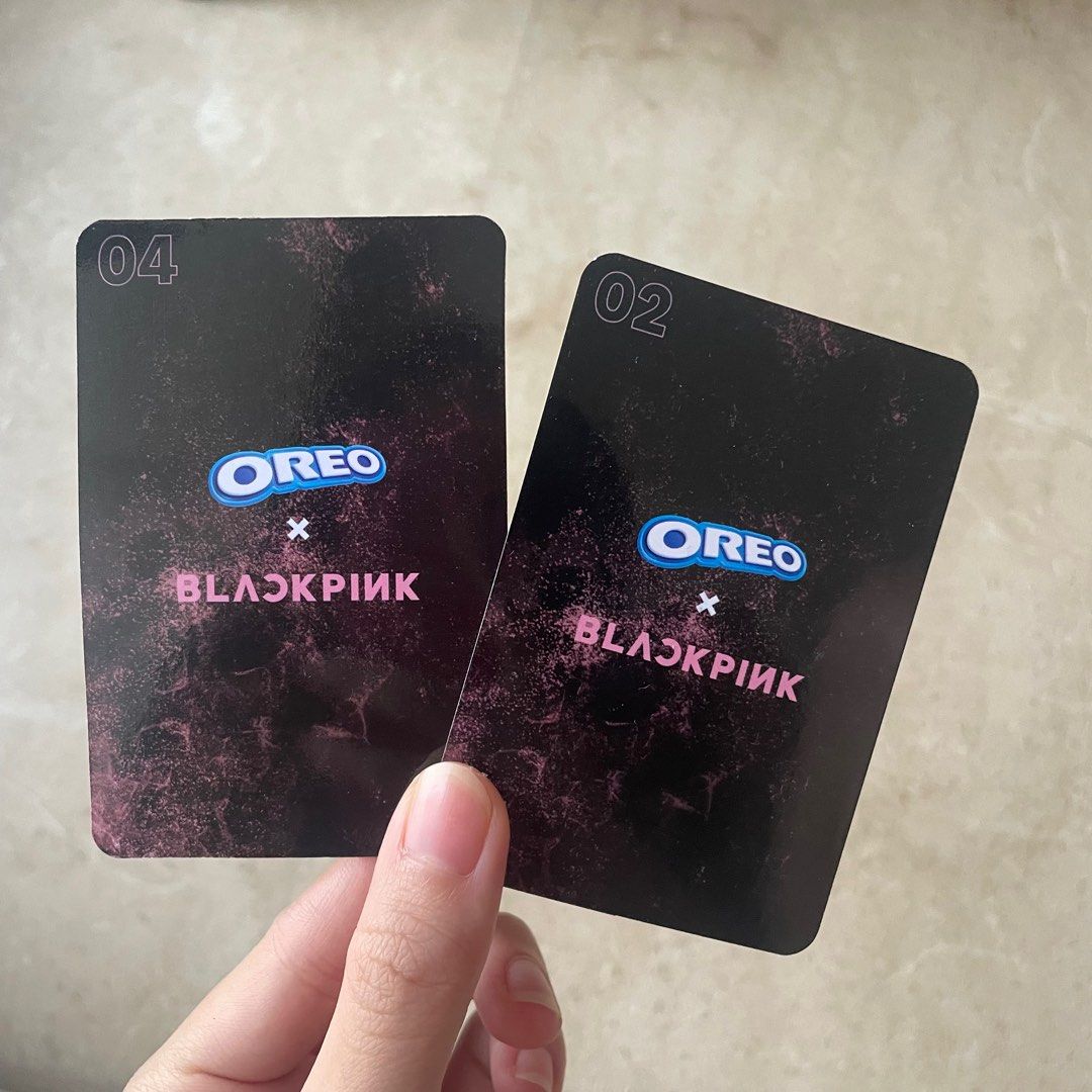 PHOTOCARD BLACKPINK X OREO JENNIE ROSE, K-Wave di Carousell
