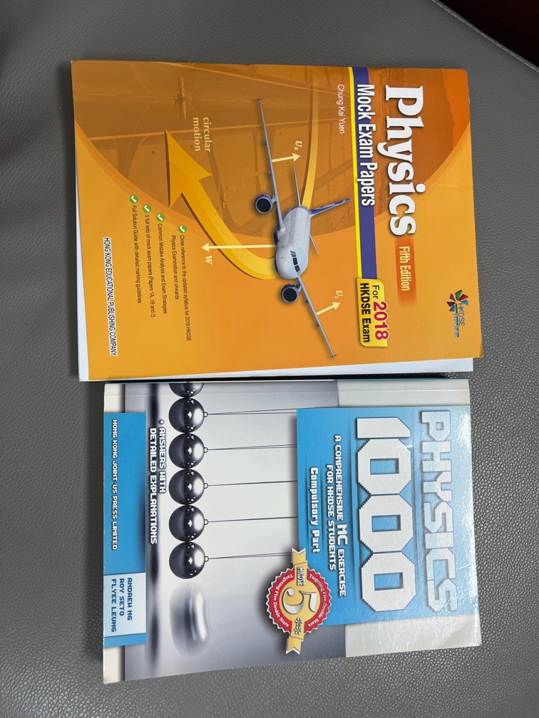 Physics 1000, Physics 5th Edition Mock Exam Papers, 興趣及遊戲, 書本 & 文具, 教科書 ...