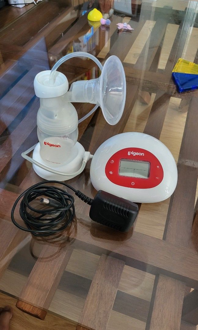 PIGEON BREAST PUMP PRO single electric pump, Babies & Kids, Nursing ...