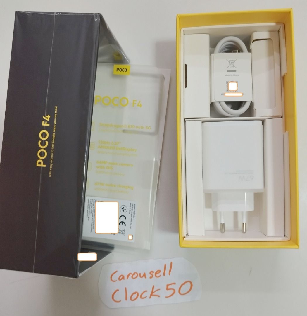 Poco Xiaomi 67 watt charger + cable (new), Mobile Phones & Gadgets ...