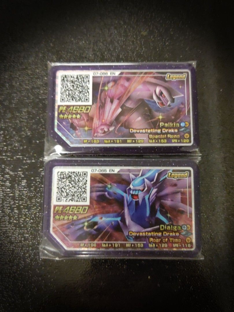 Pokemon Ga-ole Gaole legend 3 Palkia and Dialga, Hobbies & Toys, Toys ...