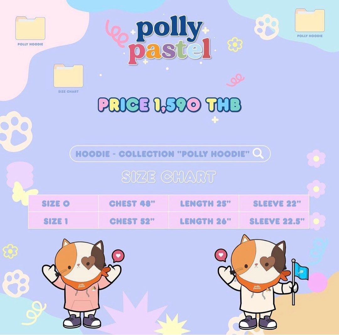 polly pastel pink hoodie build jakapan, Hobbies & Toys, Memorabilia ...