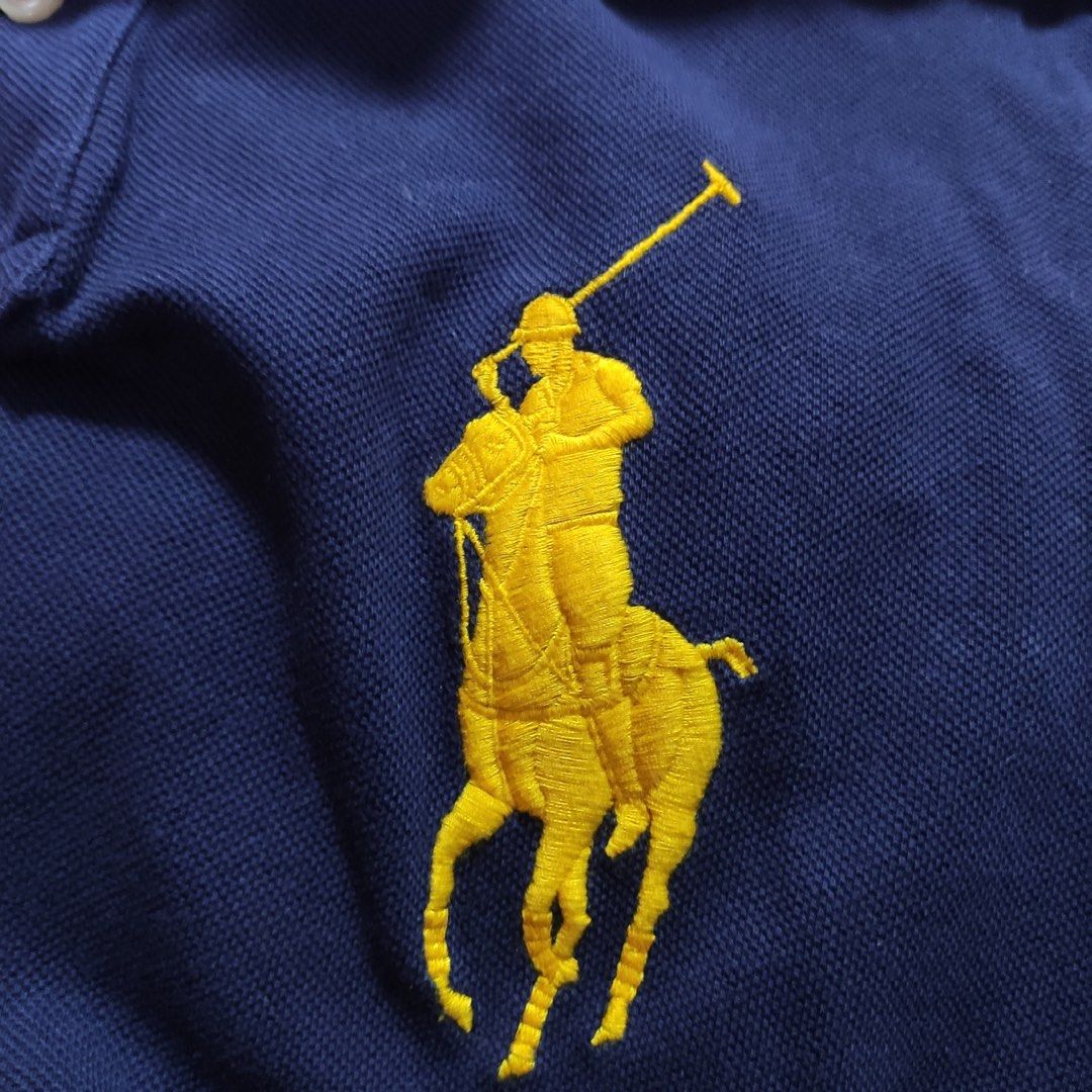 Polo Ralph Lauren Diagonal Stripe Big Pony Logo Shirt on Carousell