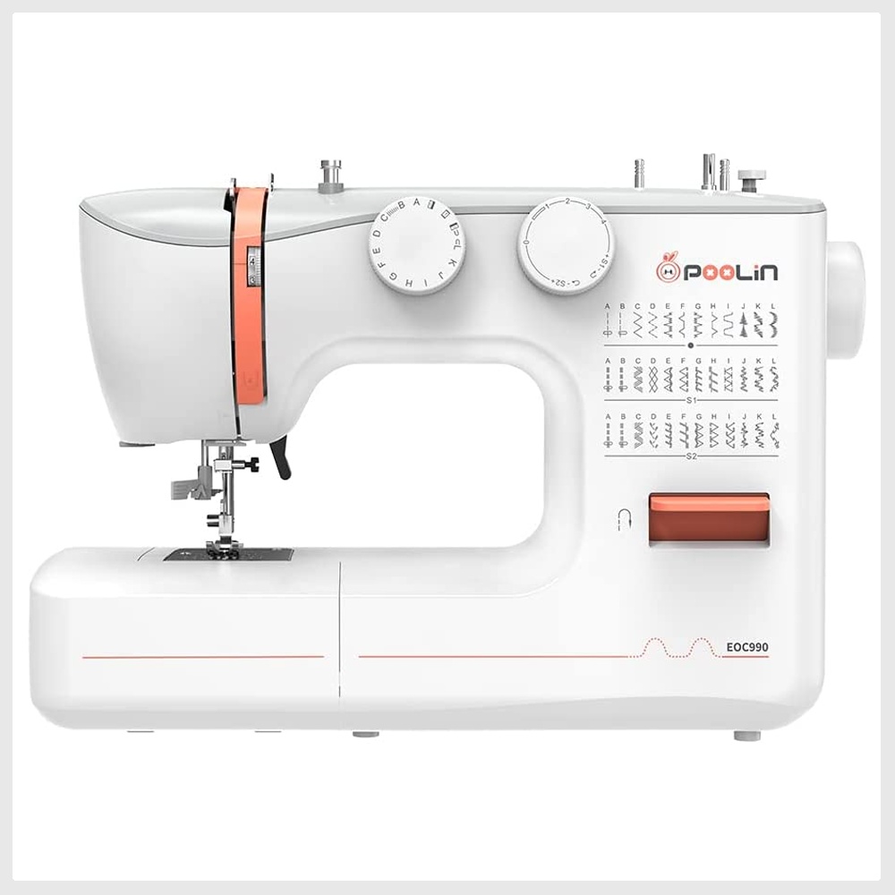 Poolin Sewing Machine for Beginners-friendly to Learn and Use Stabable ...