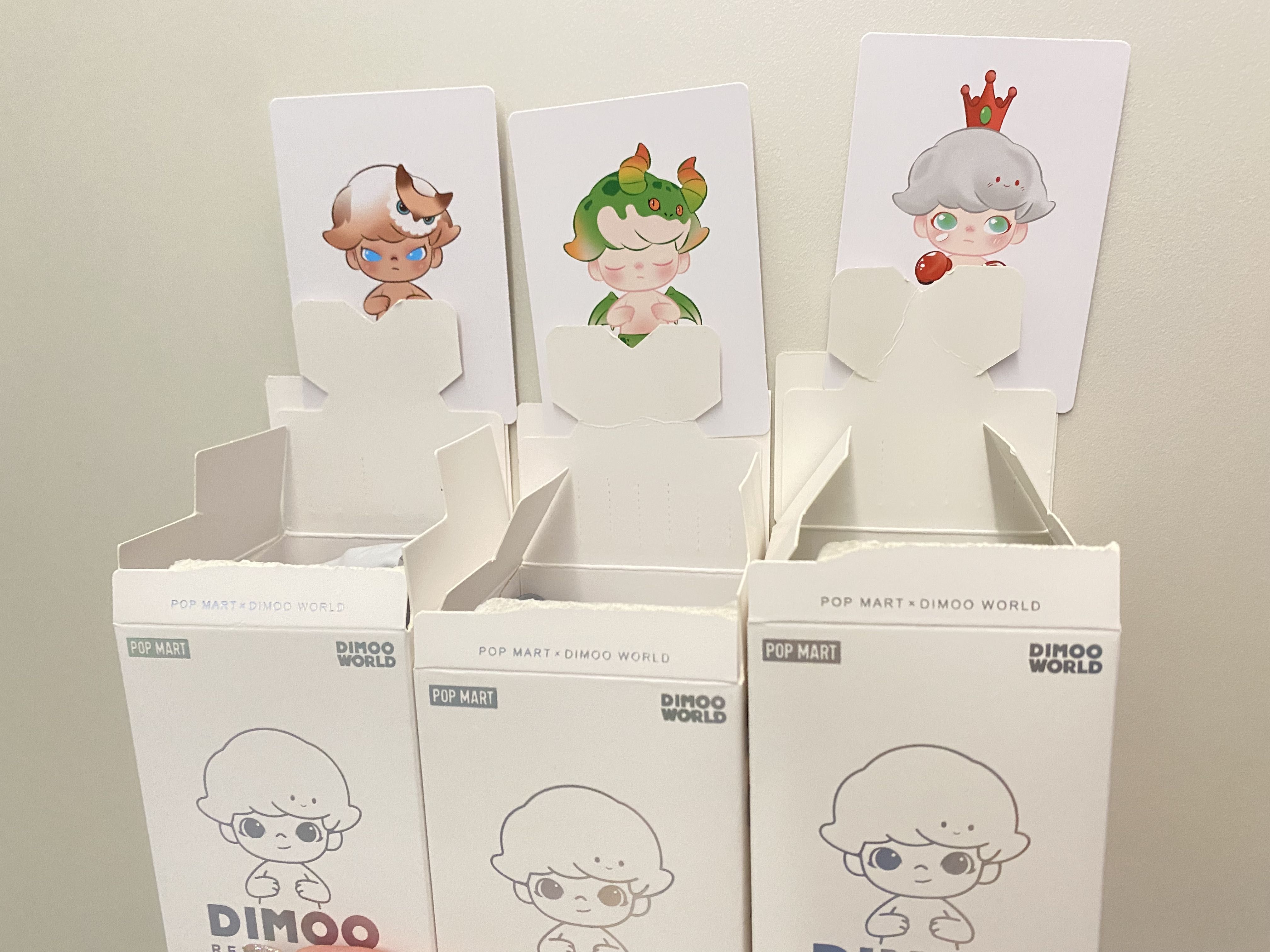 Popmart Dimoo World 經典復刻 Figure Doll玩具 擺件 盲盒 公仔, 興趣及遊戲, 玩具 & 遊戲類 ...