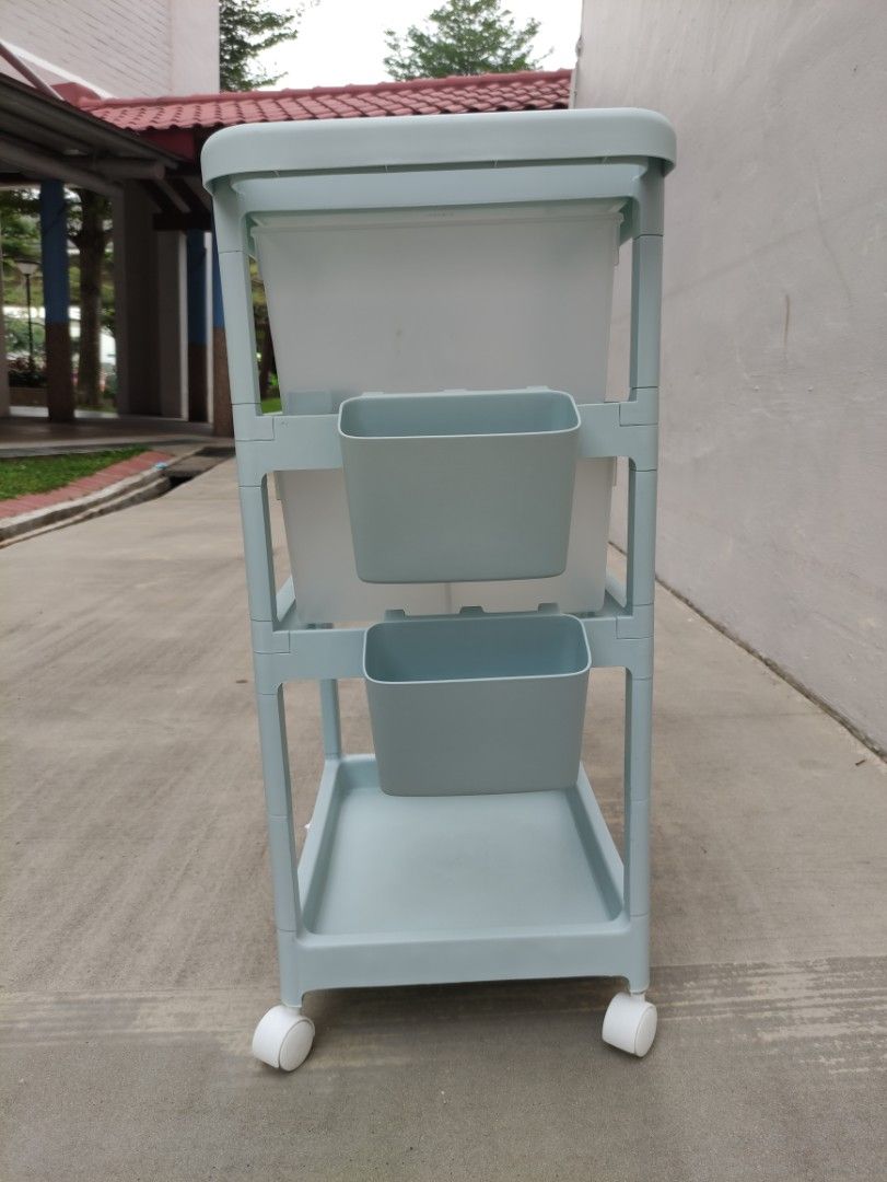 Portable & Dismantle Multi Purpose Storage Box Rack, Furniture & Home ...