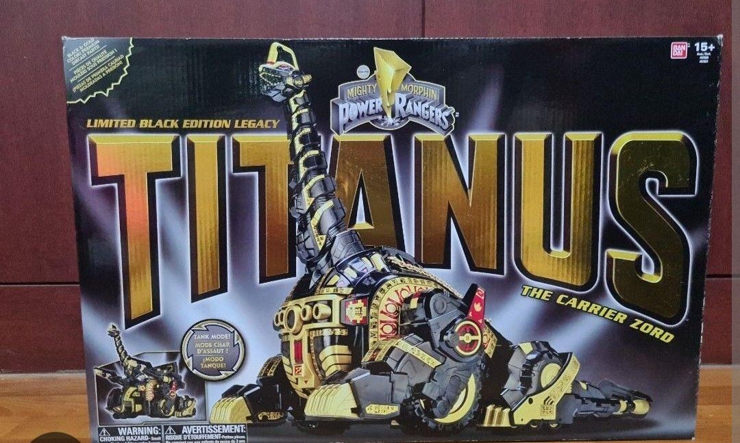 Power rangers black titanus, Hobbies & Toys, Toys & Games on Carousell