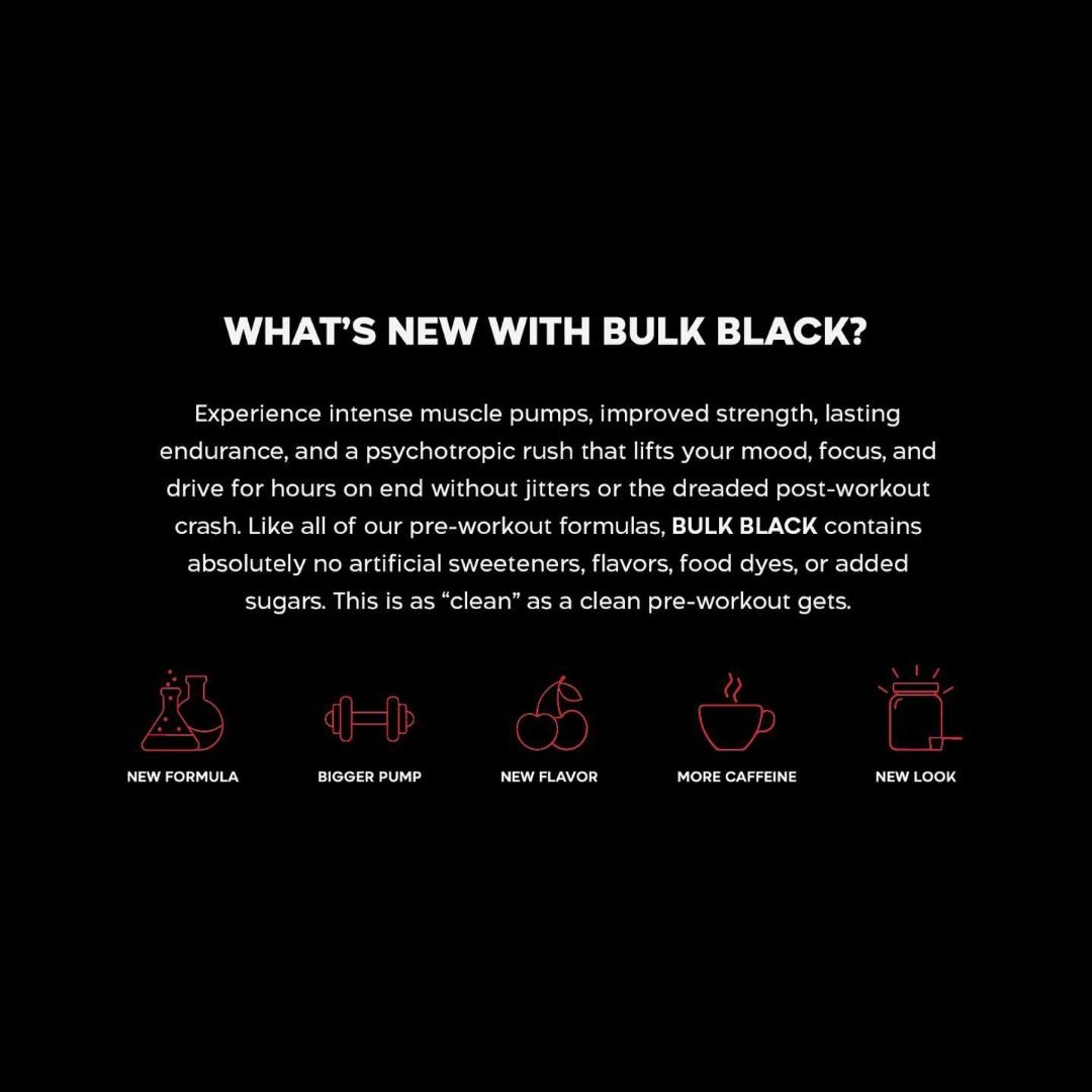 Pre Workout Transparent Labs Pre workout Bulk Black Multiple flavors ...