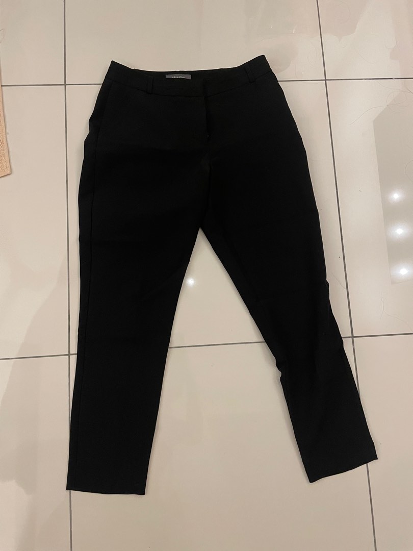 Primark Black Slacks, Women's Fashion, Bottoms, Other Bottoms on Carousell