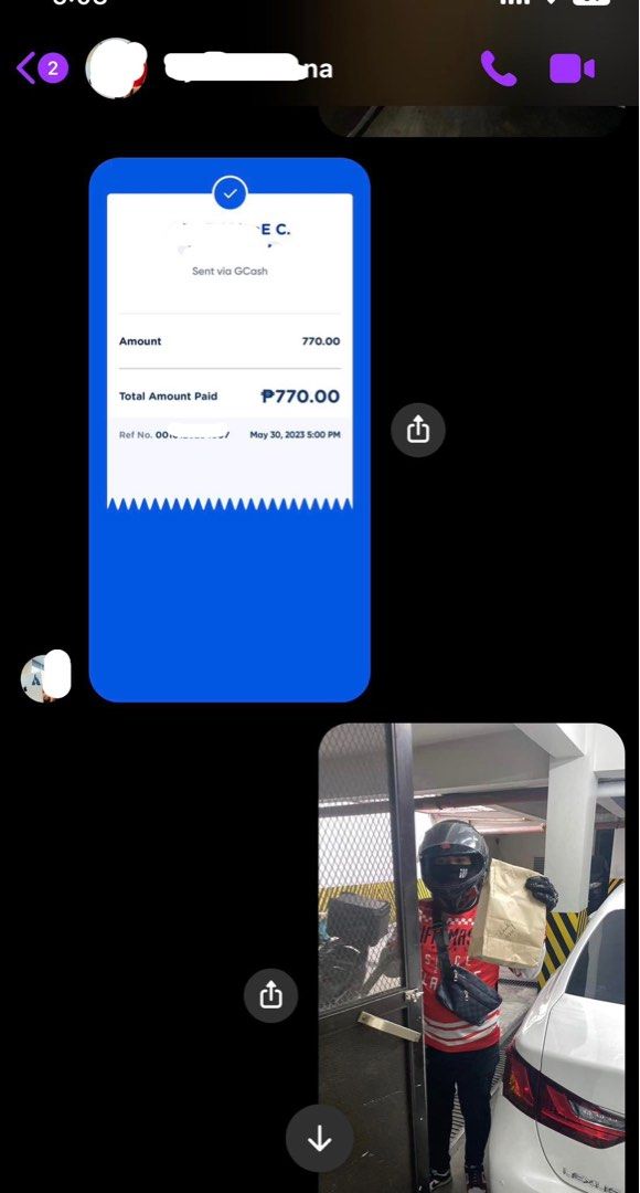 Proof of Transactions, Announcements on Carousell