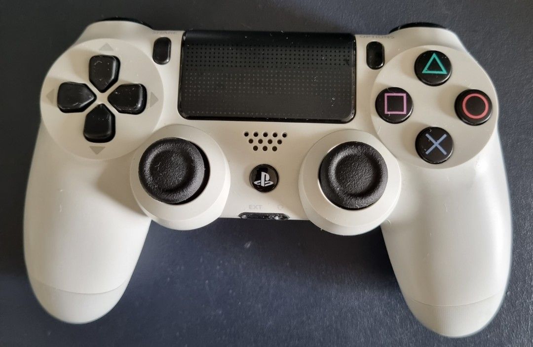 PS4 Controller White, Video Gaming, Gaming Accessories, Controllers on ...