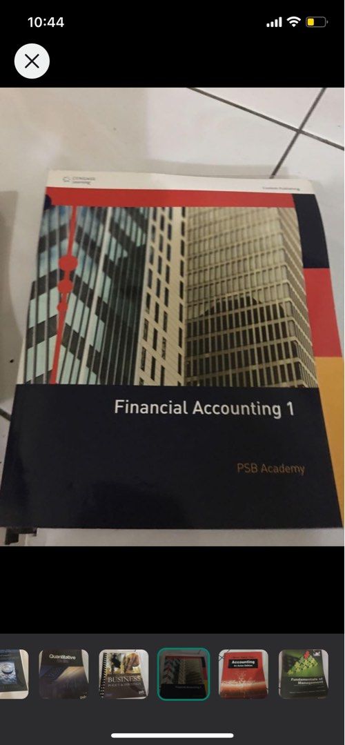PSB Financial Accouting, Hobbies & Toys, Books & Magazines, Textbooks ...