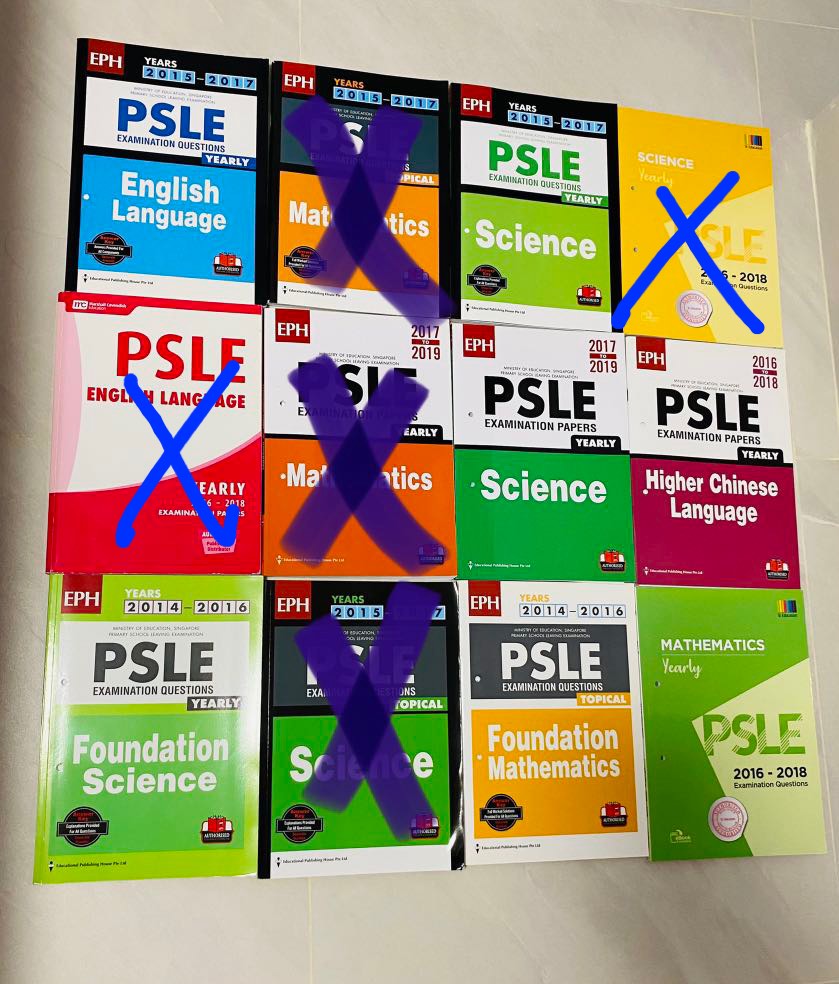 PSLE Examination Past Year books, Hobbies & Toys, Books & Magazines ...