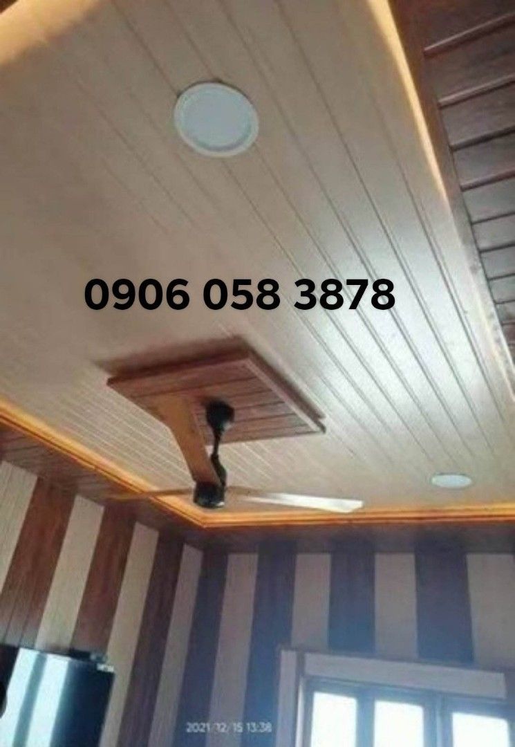 PVC Ceiling Spandrel Eaves /Kisame Wall Panels Gymsum Board, Furniture ...