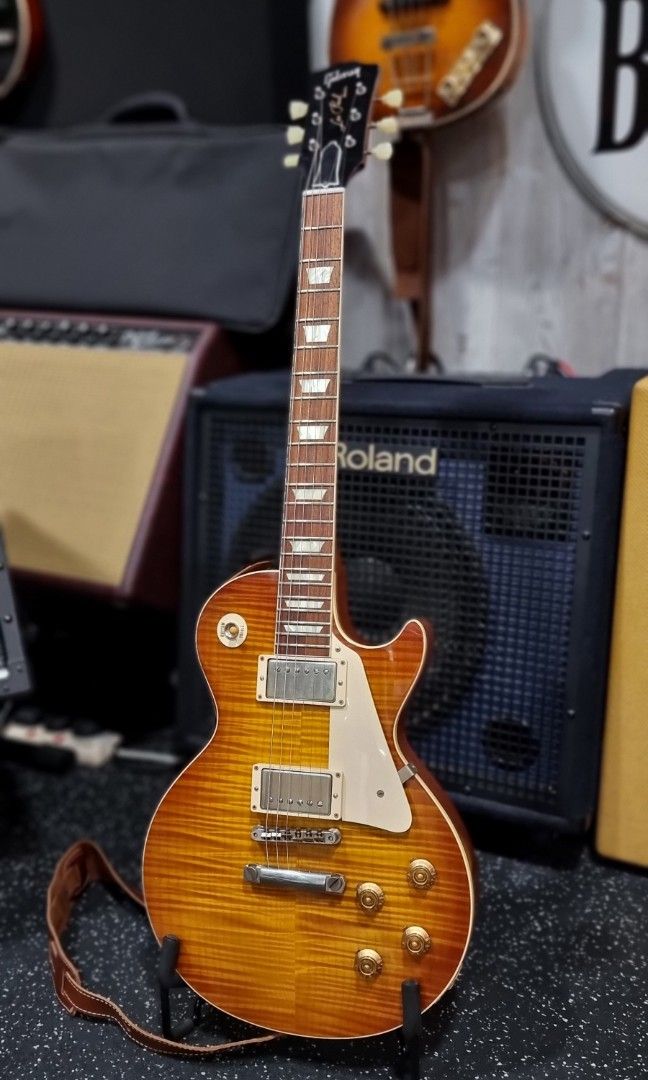 R9 2014 Gibson Custom Shop Les Paul 1959 Iced Tea Fade VOS Hand Select ...