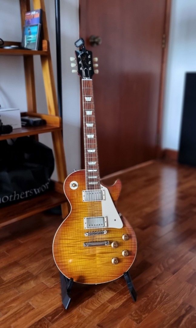 R9 2014 Gibson Custom Shop Les Paul 1959 Iced Tea Fade VOS Hand Select ...
