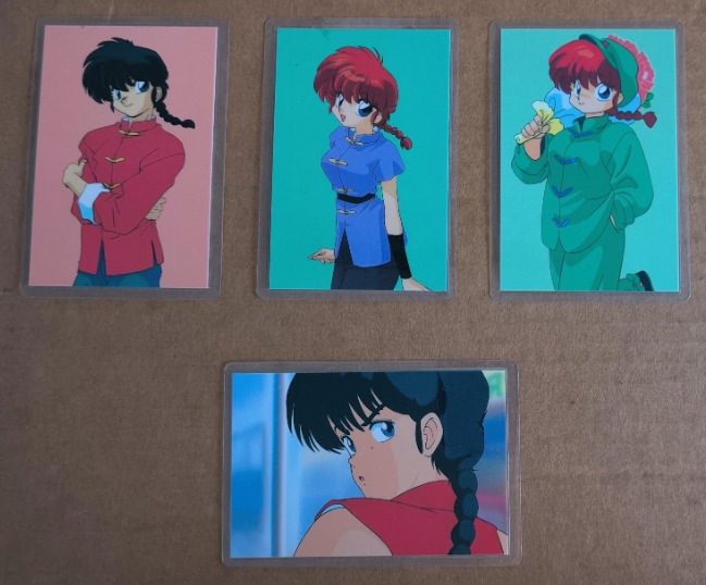 RANMA 1/2 (198x) Laminated Card Official Set [AF-LamiC] *VERY RARE ...