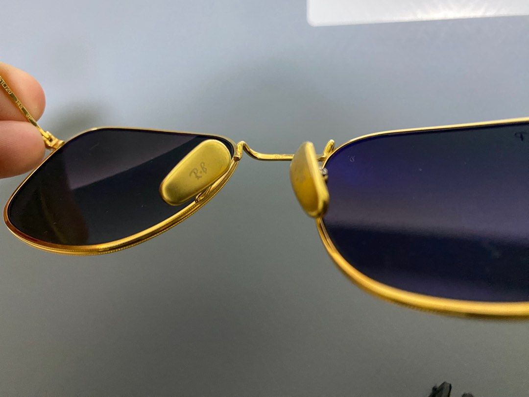 Ray-Ban Frank Titanium RB8157 51-20, Men's Fashion, Watches ...