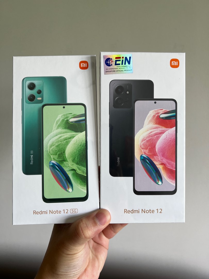 Redmi Note 12 4G / 5G, Mobile Phones & Gadgets, Mobile Phones, Android ...