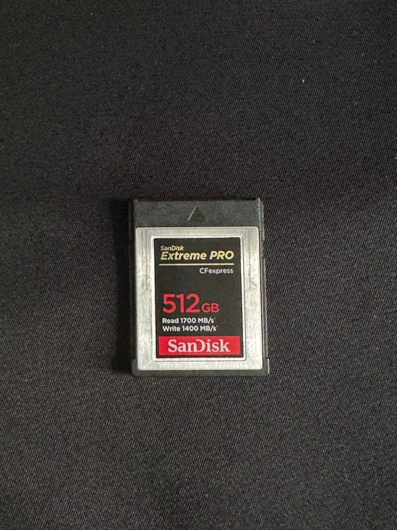 Sandisk CFexpress Type B 512 GB, 電腦＆科技, 電腦周邊及配件, 硬碟及儲存器 - Carousell
