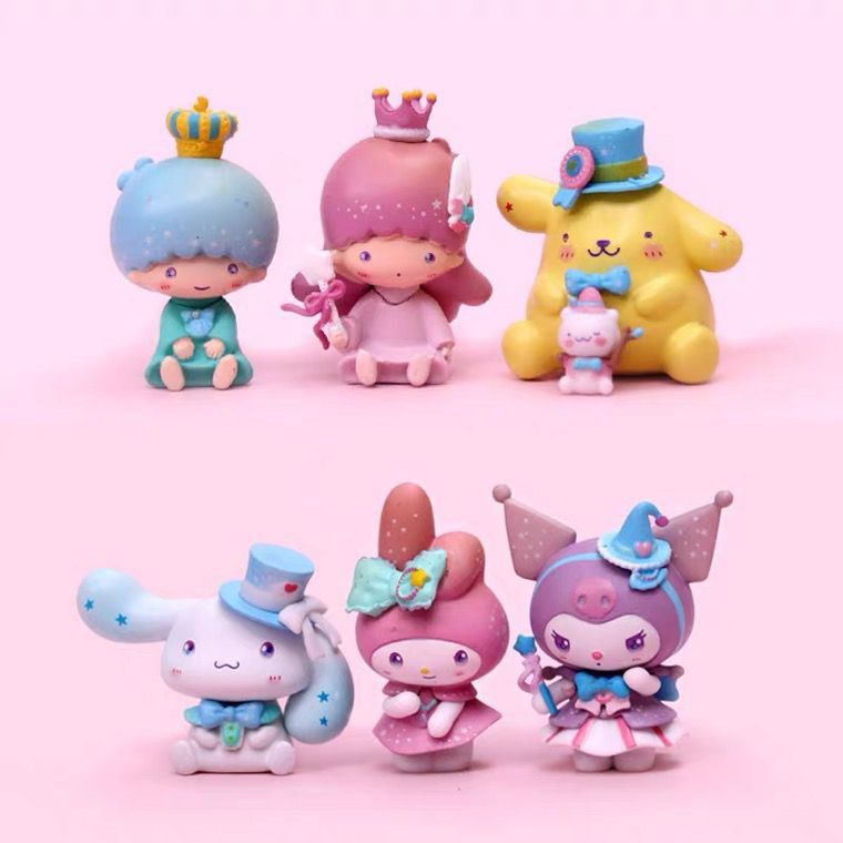 Sanrio Mini figurine cute gift for children blindbox Gemini Melody ...