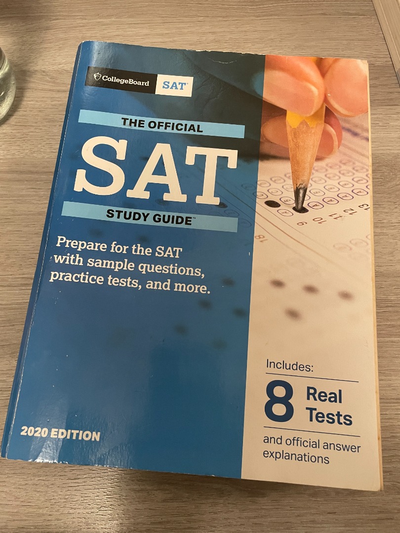 SAT Official Study Guide, Hobbies & Toys, Books & Magazines, Textbooks ...