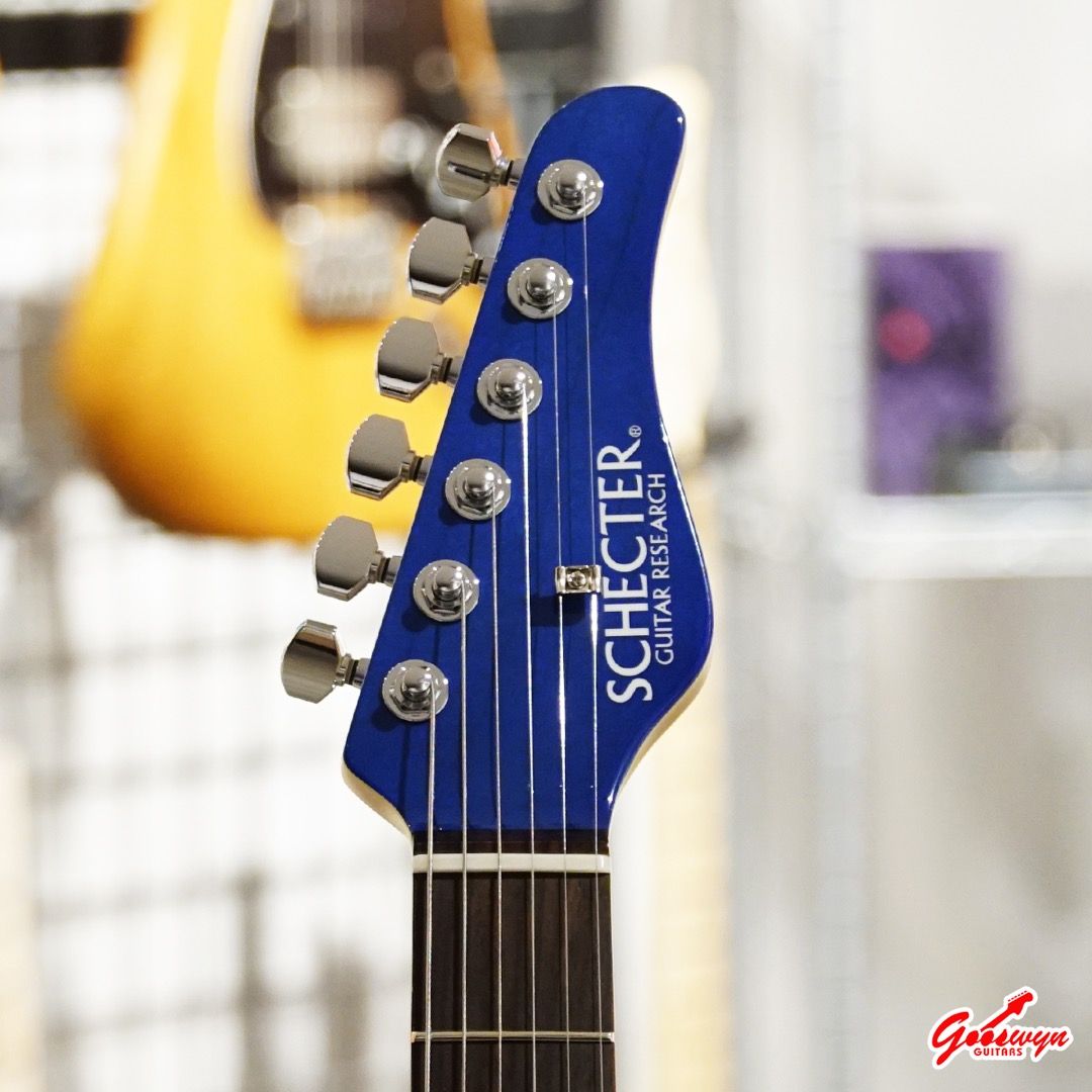 Schecter Japan BH1-STD-24/R Deep Blue Rosewood, Hobbies & Toys, Music & Media, Musical ...