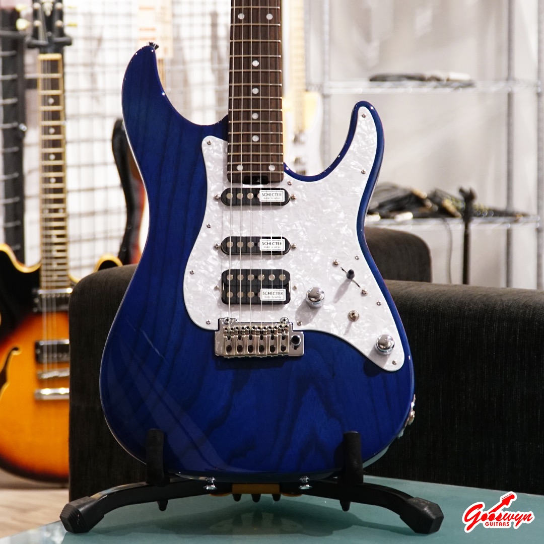 Schecter Japan BH1-STD-24/R Deep Blue Rosewood, Hobbies & Toys, Music ...