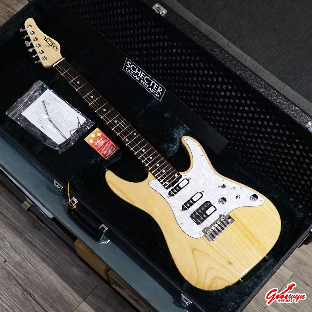 Schecter Japan BH1-STD-24/R Natural Rosewood, Hobbies & Toys, Music ...