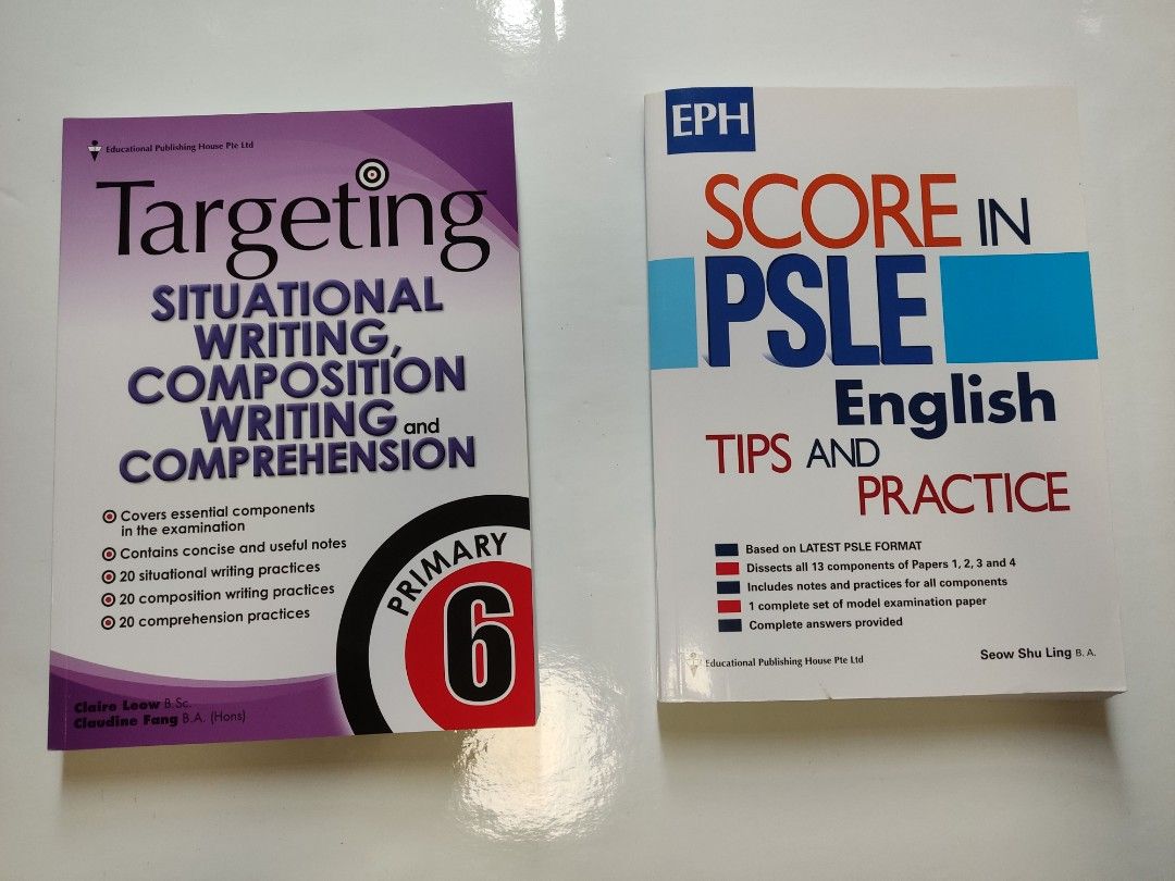 Score in PSLE English targeting composition and comprehension, Hobbies ...