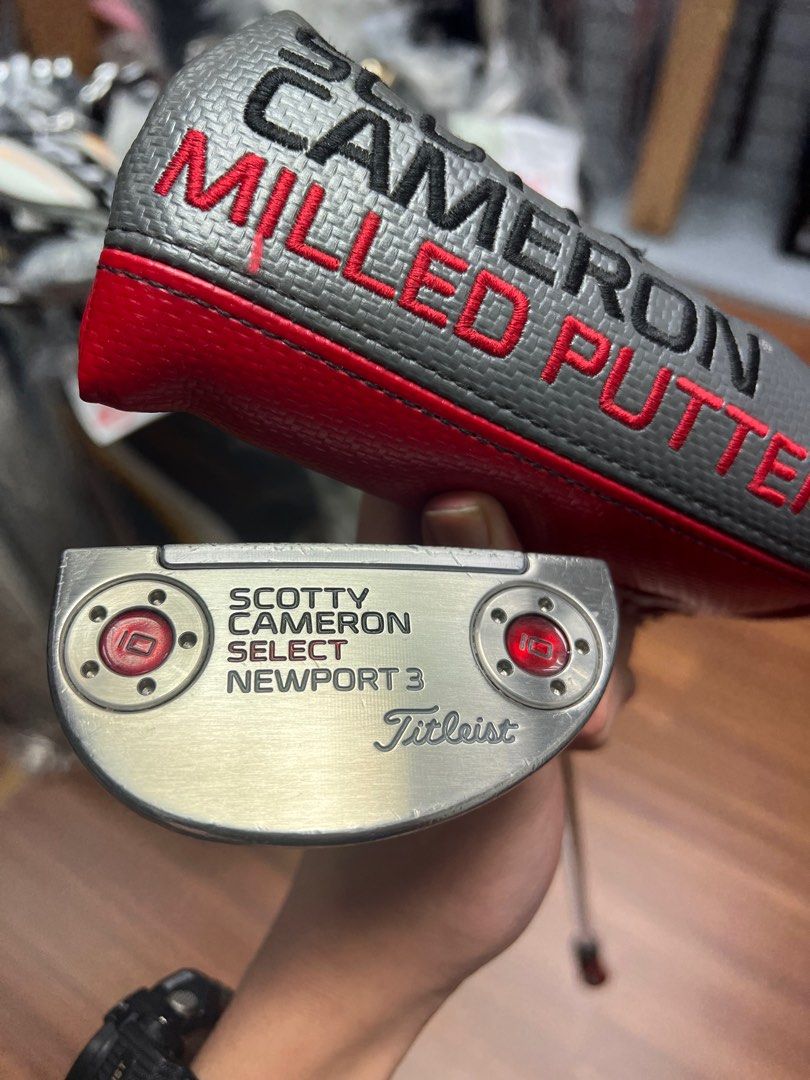 Scotty Cameron Select Newport 3 (2020) + Headcover (34 Inches) (Semi ...