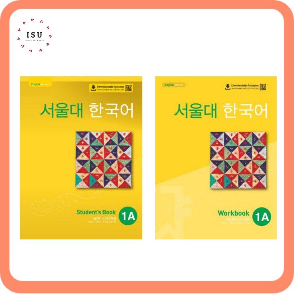 Seoul National University Korean 1A with QR (Student's book + Workbook ...