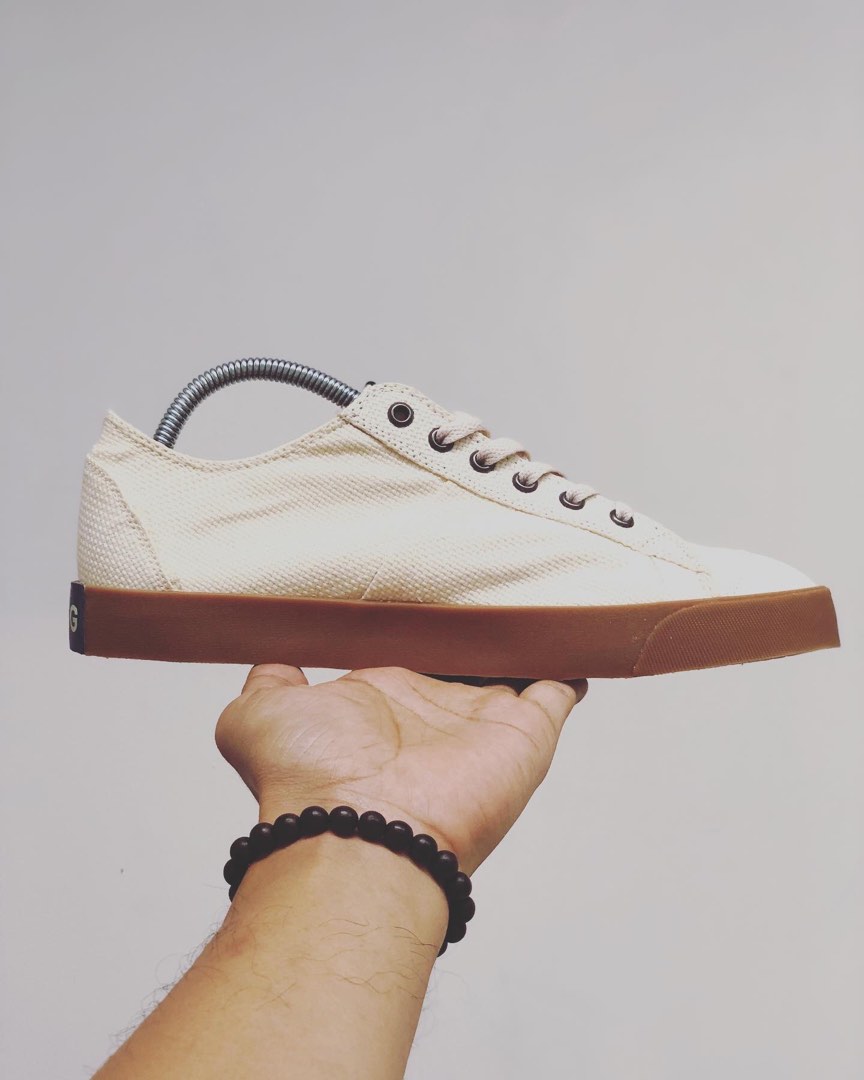 Sepatu BRODO - Vantage Lo Waffle Ecru Off White GS - 42, Fesyen Pria ...