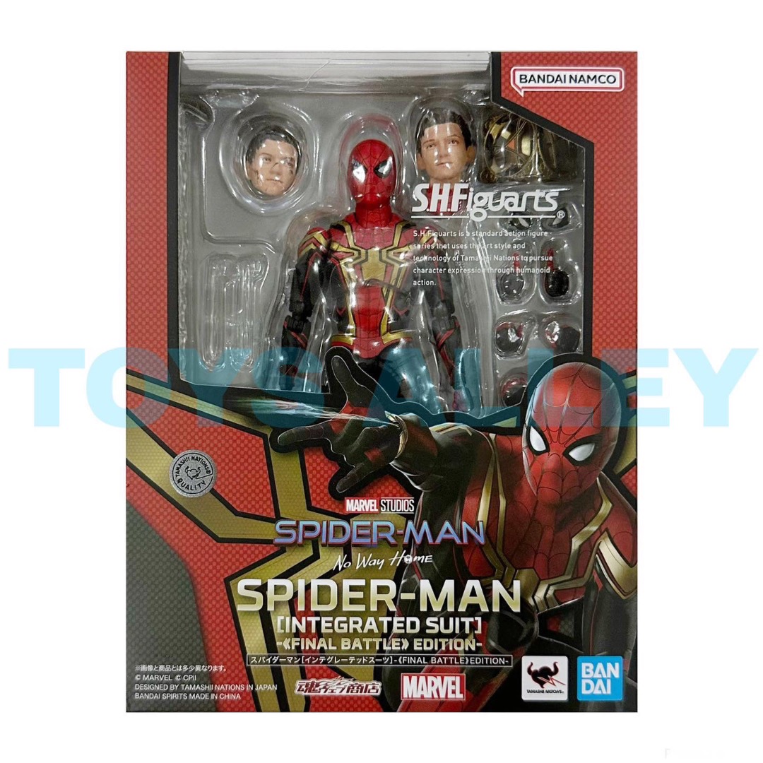S.H.Figuarts SHF Spider-man Integrated Suit - No Way Home Final Battle ...