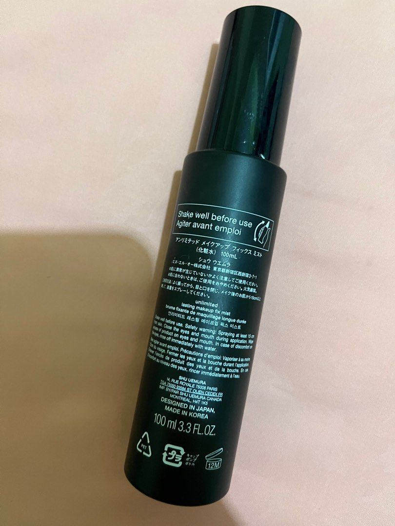 shu emura setting spray, Kesehatan & Kecantikan, Kulit, Sabun & Tubuh ...