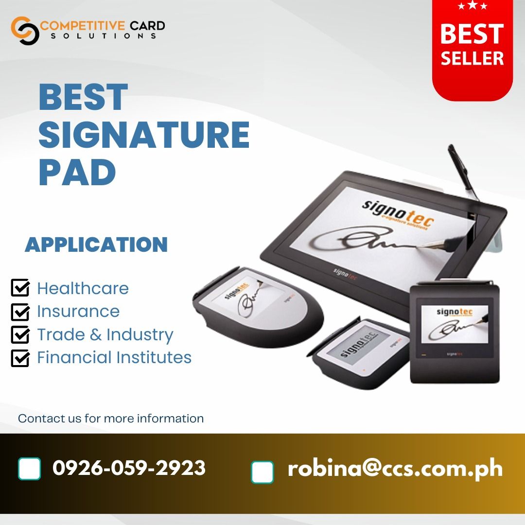 SIGNATURE PAD SIGNOTEC BRAND, Computers & Tech, Printers, Scanners ...