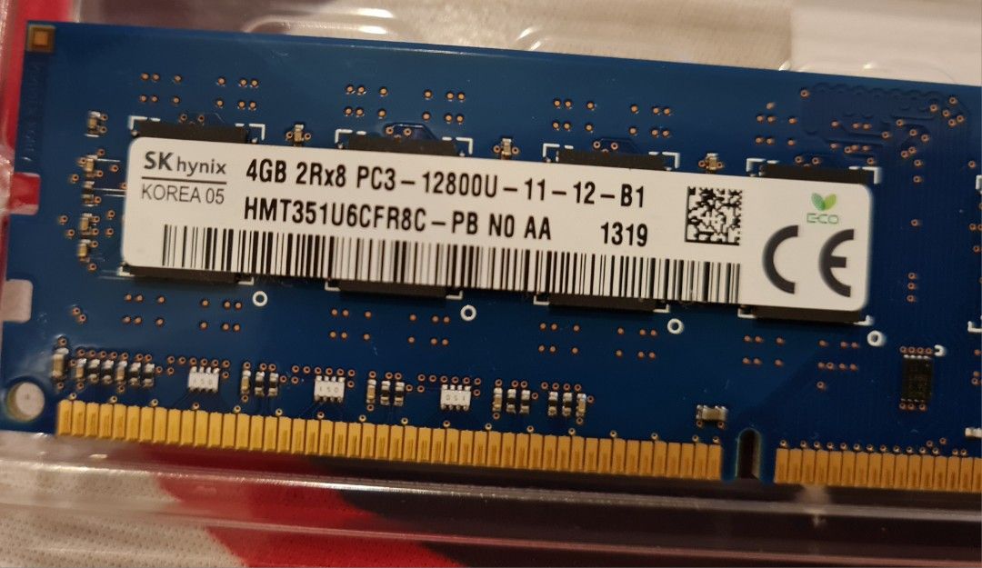 SK HyNix 4GB RAM PC3 12800U for PC, Computers & Tech, Parts & Accessories, Computer Parts on ...