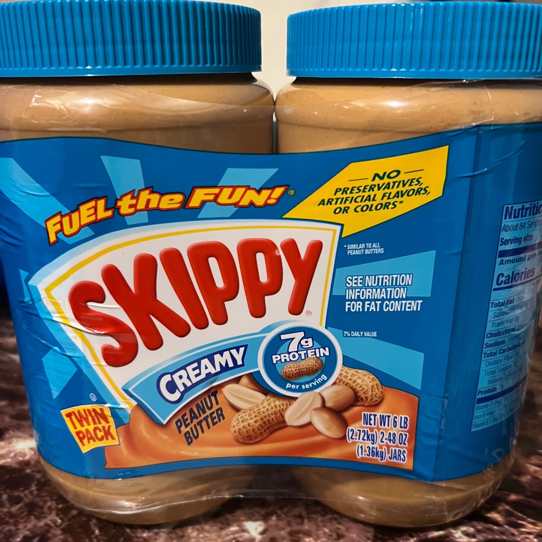 Skippy Twin Pack (from the US), Food & Drinks, Packaged & Instant Food ...