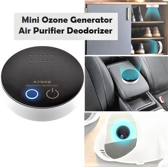 Small Wireless Smart Ozone Air Purifier Deodorizer Sterilizer, TV ...