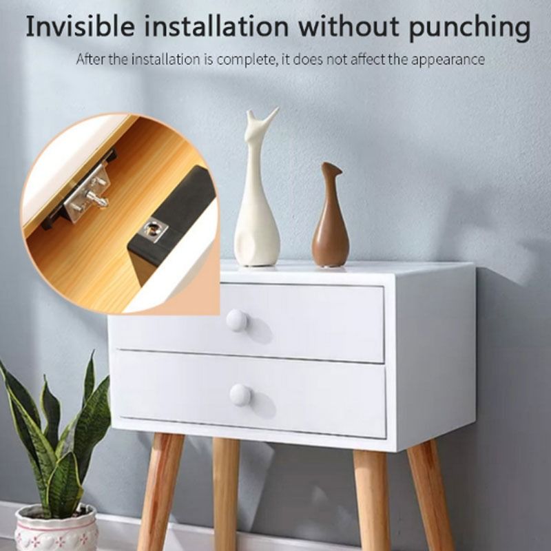 Smart invisible drawer lock Smart cabinet locker lock ICID c, 傢俬＆家居, 保安 ...